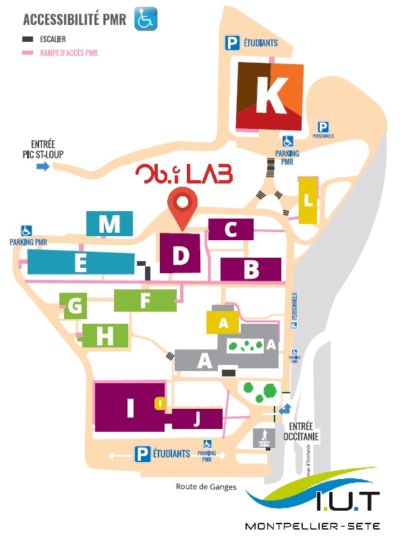 Espace de Fabrication Numérique Ob.i LAB - IUT Montpellier - Sète