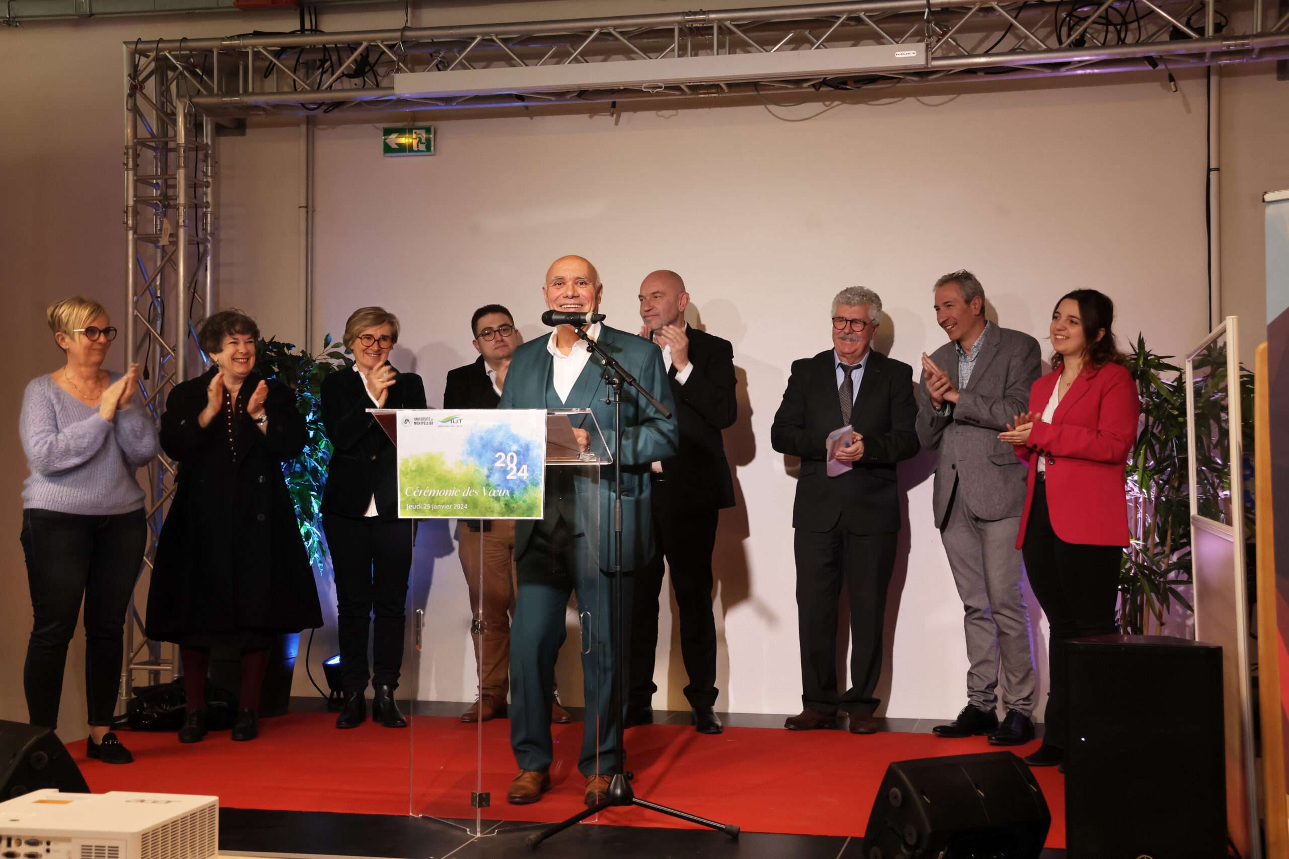 Cérémonie des vœux 2024 - IUT Montpellier - Sète
